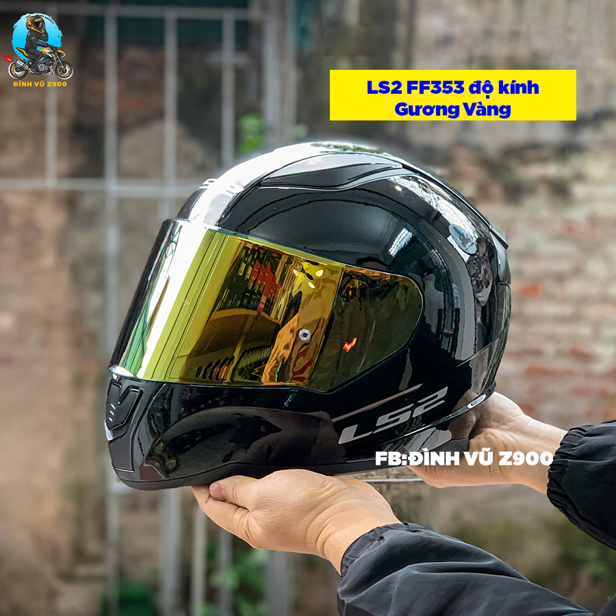 LS2 FF353 Đen bóng – dinhvuz900.com