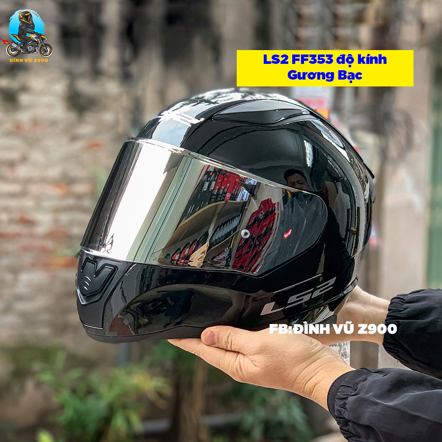 LS2 FF353 Đen bóng – dinhvuz900.com